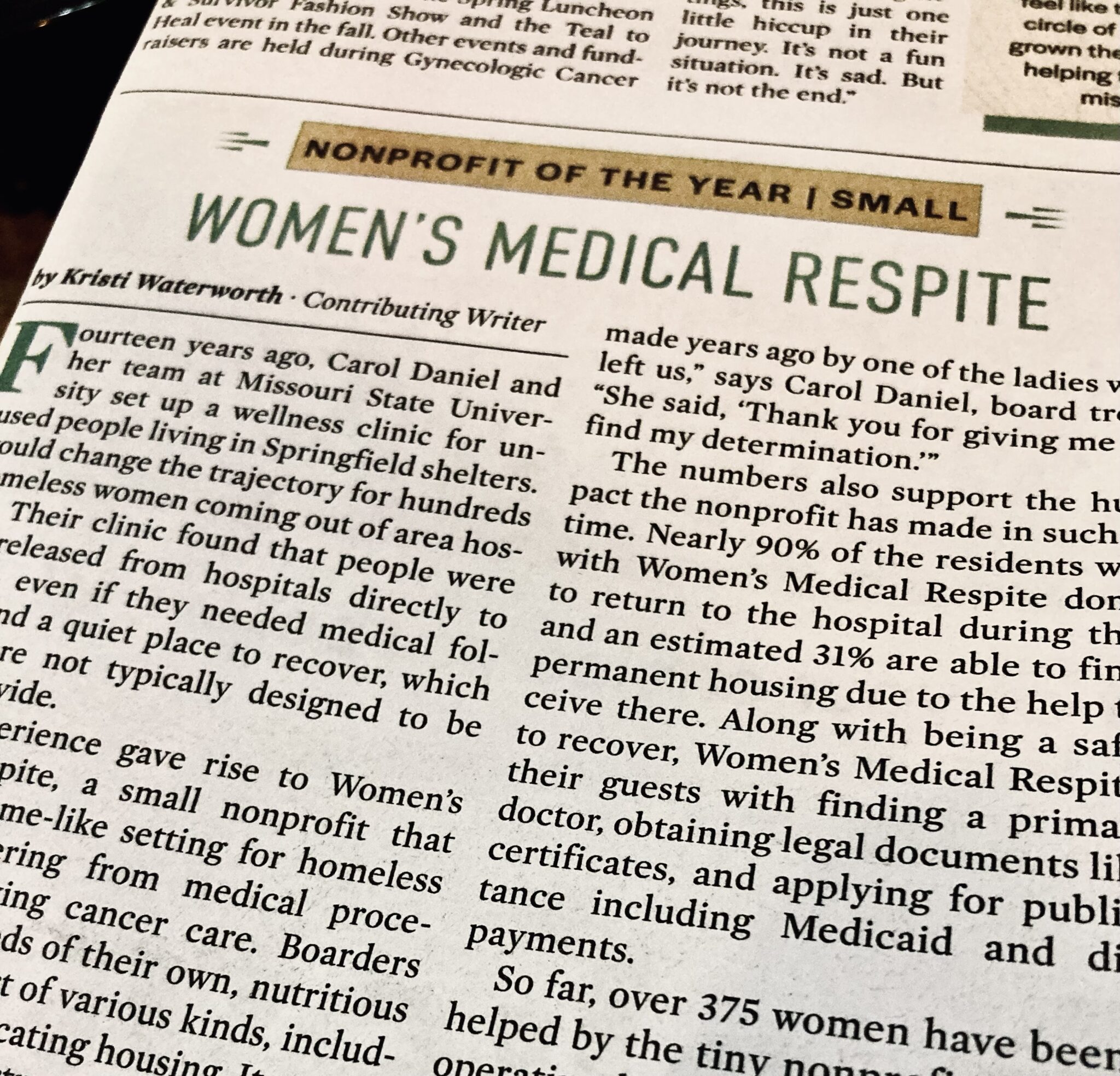 Recuperative Care for Unsheltered Medically Fragile Women | Women's ...